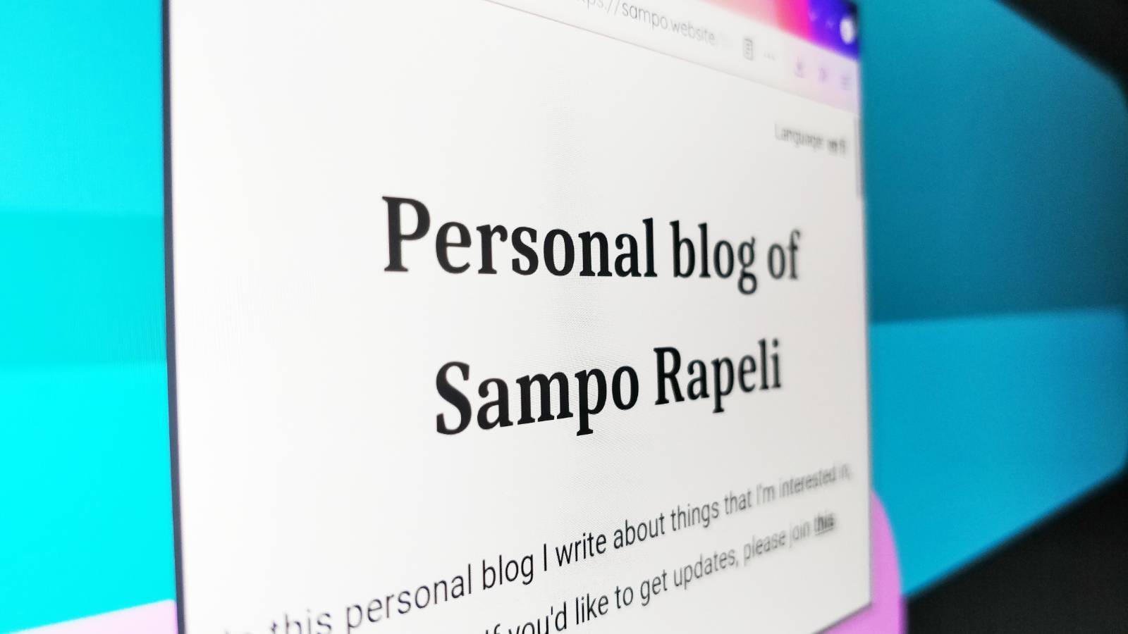 Blog – sampo.website